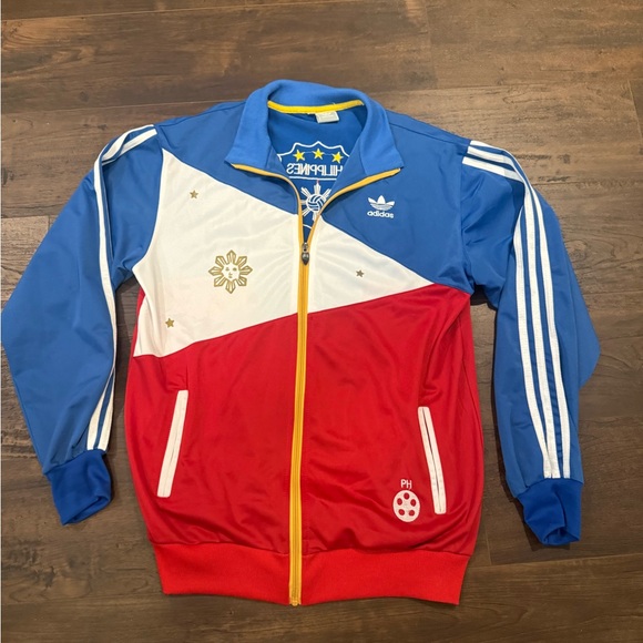adidas | Jackets & Coats | Adidas Philippines Red And White Track ...